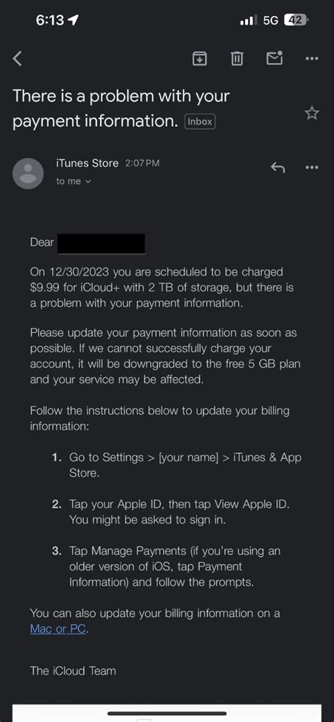 i ve also gotten apple subscription emails r scams