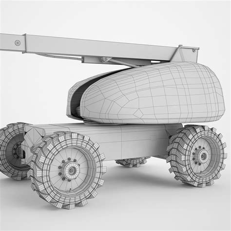 망원경 붐 리프트 04 3d 모델 79 Max Fbx Obj Free3d