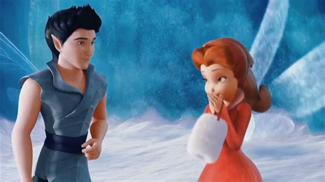 Disney Fairies Rosetta And Sled