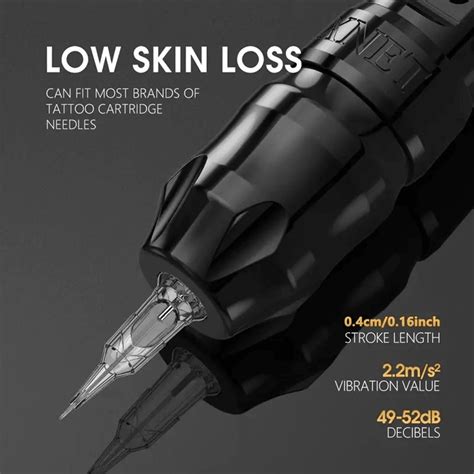 Xnet Titan Wireless Tattoo Machine Kit With Extra 38mm Grip 2400mah