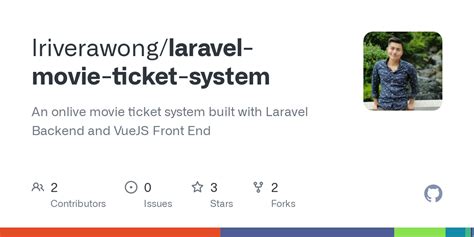 Github Lriverawonglaravel Movie Ticket System An Onlive Movie Ticket System Built With