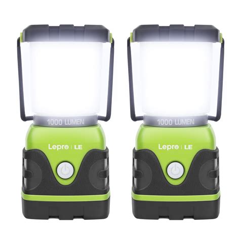 Lepro Pack Led Camping Lanterns Lm Battery Powered Camping Tent Light Light Modes And