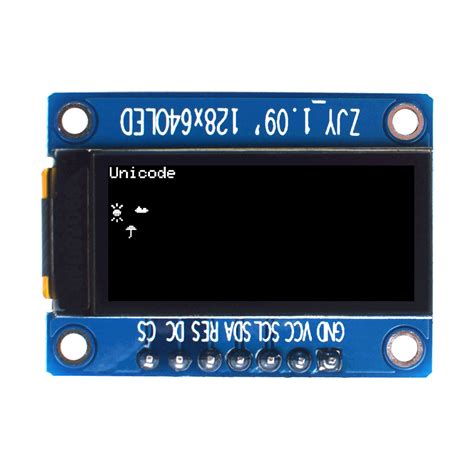 Small Arduino Monochrome OLED Display Inch