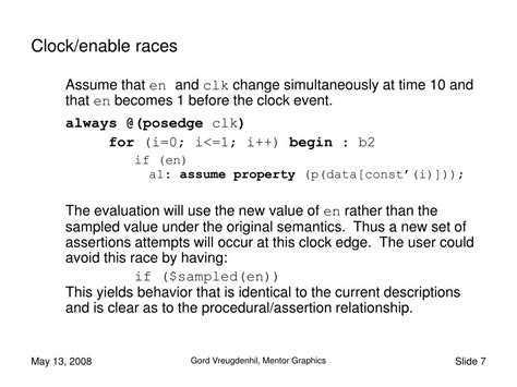 ppt sv sc assertions meeting procedural concurrent assertions
