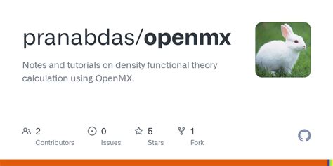 GitHub Pranabdas Openmx Notes And Tutorials On Density Functional Theory Calculation Using