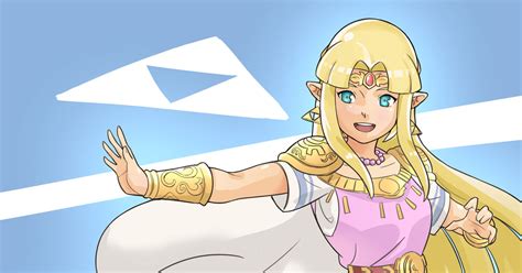 ゼルダ姫 ゼルダ神トラ 氷室ゆきちこのイラスト Pixiv