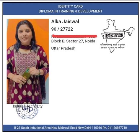 Enrolled In Isdts Diploma In Training And Development Alka Jaiswal