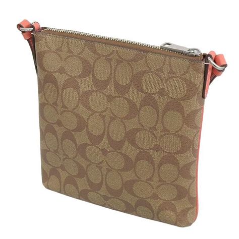 Coach コーチ バッグ レディース ショルダーバッグ アウトレット カーキタンジェリン Sig Mini Rwn File Sv B10 Cf340svb10 Fascino ファッ