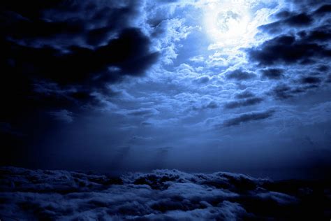 Night Sky And Moon Photograph By Mariusfm77