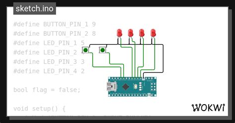 Versi Nano Wokwi Esp32 Stm32 Arduino Simulator