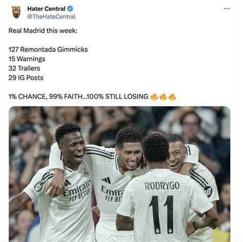 Meme Real Madrid Dilibas Arsenal Remontada Jadi Ejekan