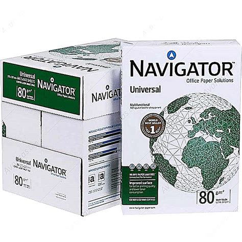 Navigator Pack De 5 Ramettes Papier A4 Blanc Navigator 80 Gr à Prix Pas