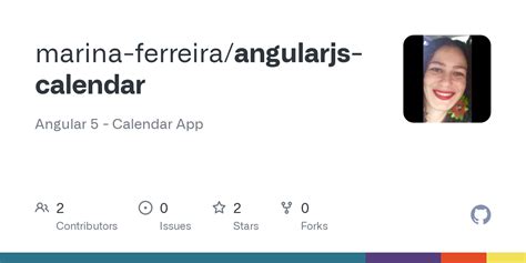 Github Marina Ferreira Angularjs Calendar Angular 5 Calendar App