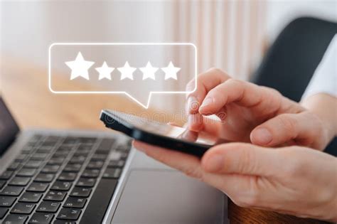 A Digital Customer Satisfaction Survey With A Five Star Rating System Online Feedback Service