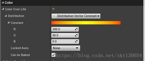 Ue4学习笔记9 粒子火焰效果particle Color节点 Csdn博客