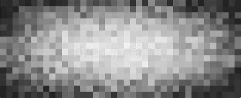 Censor Blur Horizontal Pixelated Mosaic Bar Large Grayscale Texture For Censorship Effect