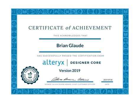 Brian Glaude Mba Pmp Cpa Eligible Alteryx Certified On Linkedin Alteryx Certificate Core