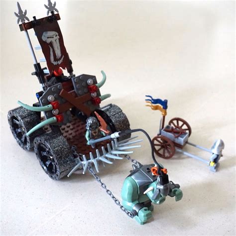 Lego Castle Troll Assault Wagon 7038 Hobbies And Toys Toys And Games