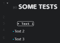Bullet Points Captured By Code Fence When Indented Bug Graveyard