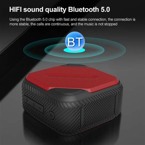 Ebs 502 Portable Outdoor Waterproof Card Mini Wireless Bluetooth