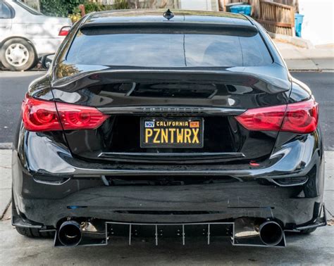 Infiniti Q50 Og Edition Rear Diffuser Street Aero