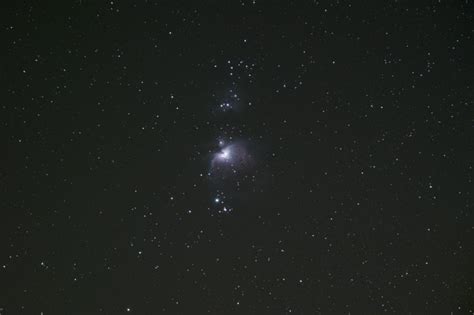 My First Attempt At Photographing A Deep Sky Object Orion Nebula R Astronomy