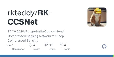 GitHub Rkteddy RK CCSNet ECCV 2020 Runge Kutta Convolutional