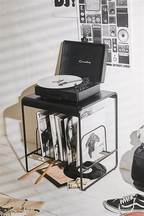 Crosley Cruiser Black Star Bluetooth Vinyl Record Player Urban