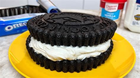 Giant Oreo Cake Here Is The Giant Oreo Cookie Cake Recipe Youve Been