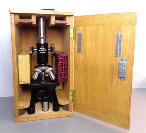 Vintage Asa Tokyo No16223 Microscope Type B 2 Asa Microscope 2 Boxes