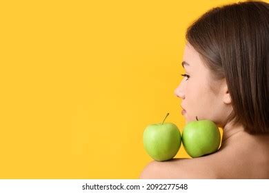 Naked Woman Apple Stock Photos Images Photography Shutterstock