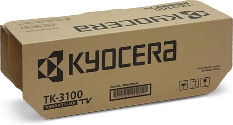 Kyocera Tk 3100 Tóner Negro 1t02ms0nl0 Para Ecosys M3040dn M3540dn Fs