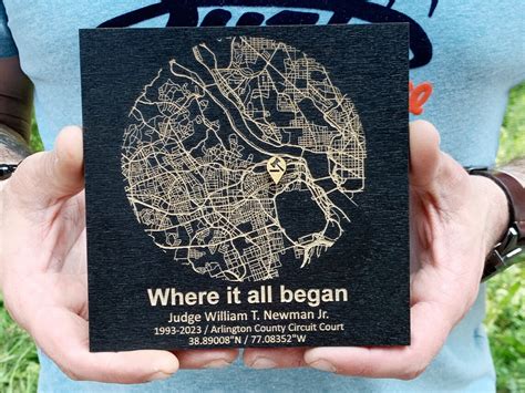 Laser Cut Map Wood Map Custom Map Gift For New Doctor Etsy