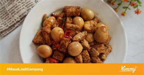 Resep Tumis Telur Puyuh Tahu Masak Kecap Sederhana Rumahan Di Yummy App