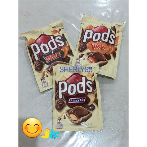 Jual Pods Chocolate Mars Snickers Twix Ready Promo Australi Shopee Indonesia