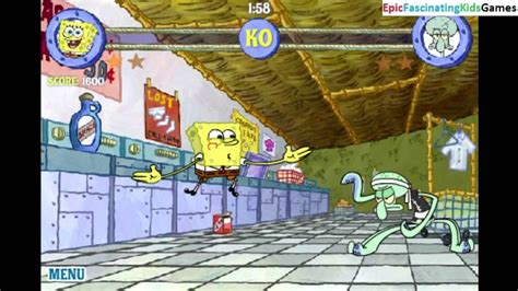 Spongebob Fighting Games The Fight Is Ruthless And Every Fighter