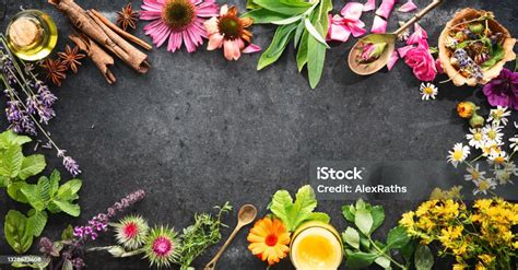 소박한 석재 에 허브 식물 재료 및 수제 천연 화장품 유기농 미용 제품 캐모마일에 대한 스톡 사진 및 기타 이미지 캐모마일