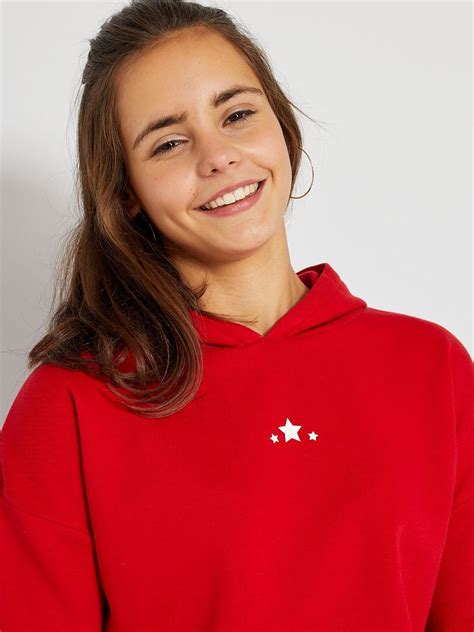 Sudadera Con Capucha Rojo Kiabi 1200€
