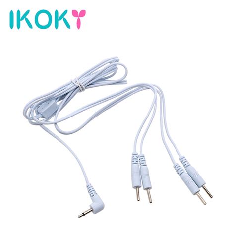 Ikoky Electric Shock Wire Electro Stimulation Masturbation For Penis