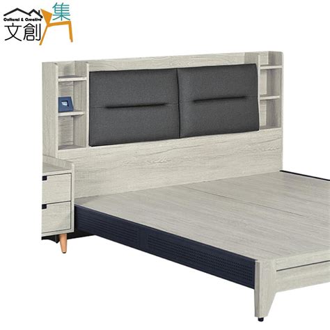 文創集 卡夏淺橡6尺雙人加大貓抓皮革床頭箱不含床底不含床墊 Pchome 24h購物