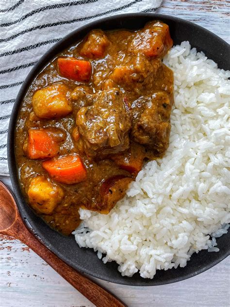 Japanese Beef Curry Rice Inspired By Haikyu Gluten Free Gluten