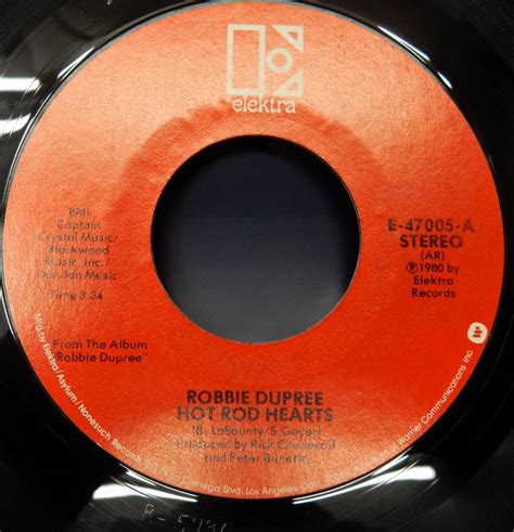 Yahoo オークション Ep Robbie Dupree Hot Rod Hearts