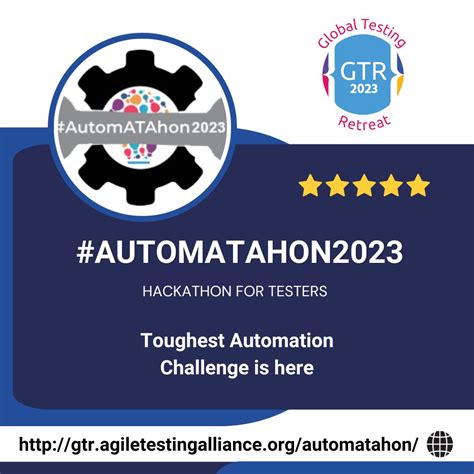 Agile Testing Alliance On Linkedin Automatahon Atagtr2023 Global Testing Retreat