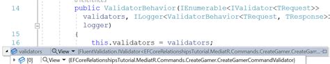 c one of the mediatr validator is not getting registered in net6 0