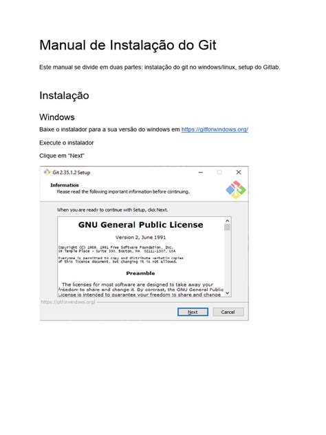Manual De Instalação Do Git Pdf