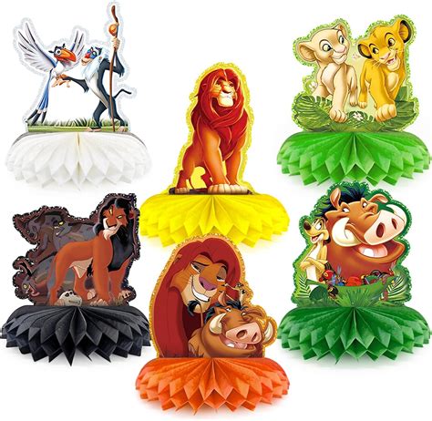Centros De Mesa De 6 Unidades Para Suministros De Fiesta Mesas