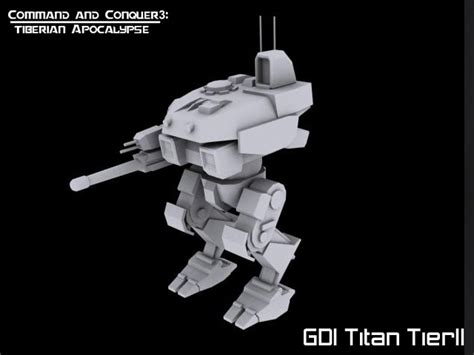Gdi Titan Tier 2 Image Tiberian Apocalypse Mod For Candc3 Tiberium