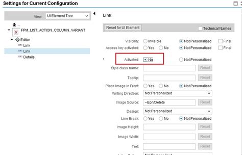Solved How Can I Deactivate Delete Action Only On Custome Sap Community