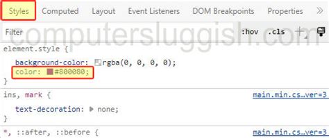 HTML Color Codes ComputerSluggish