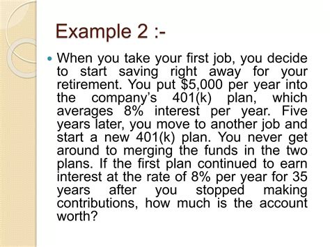 Discrete Compounding And Payment Pptx